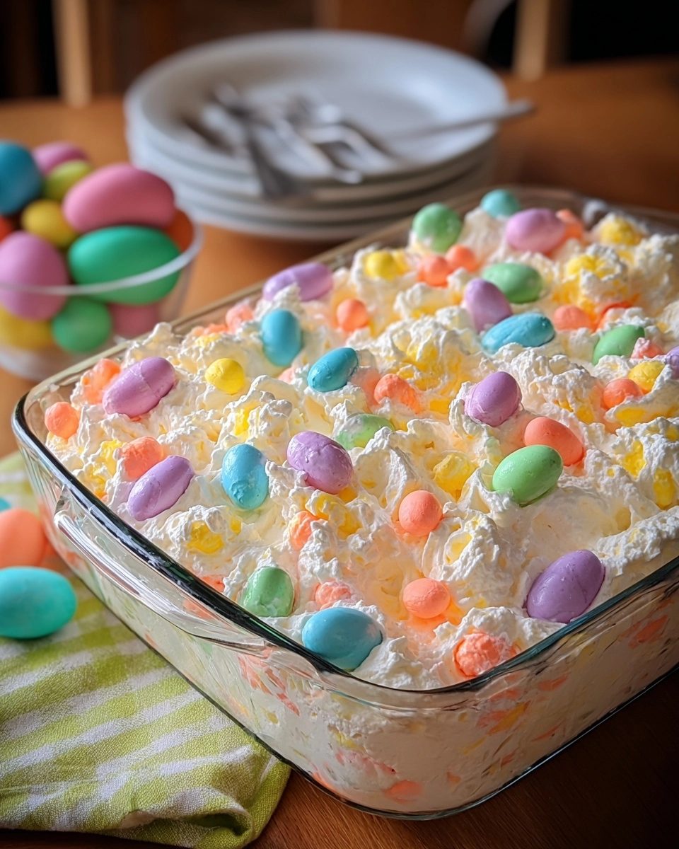 Easter Fluff Salad: A Colorful, Creamy & Nostalgic Holiday Side